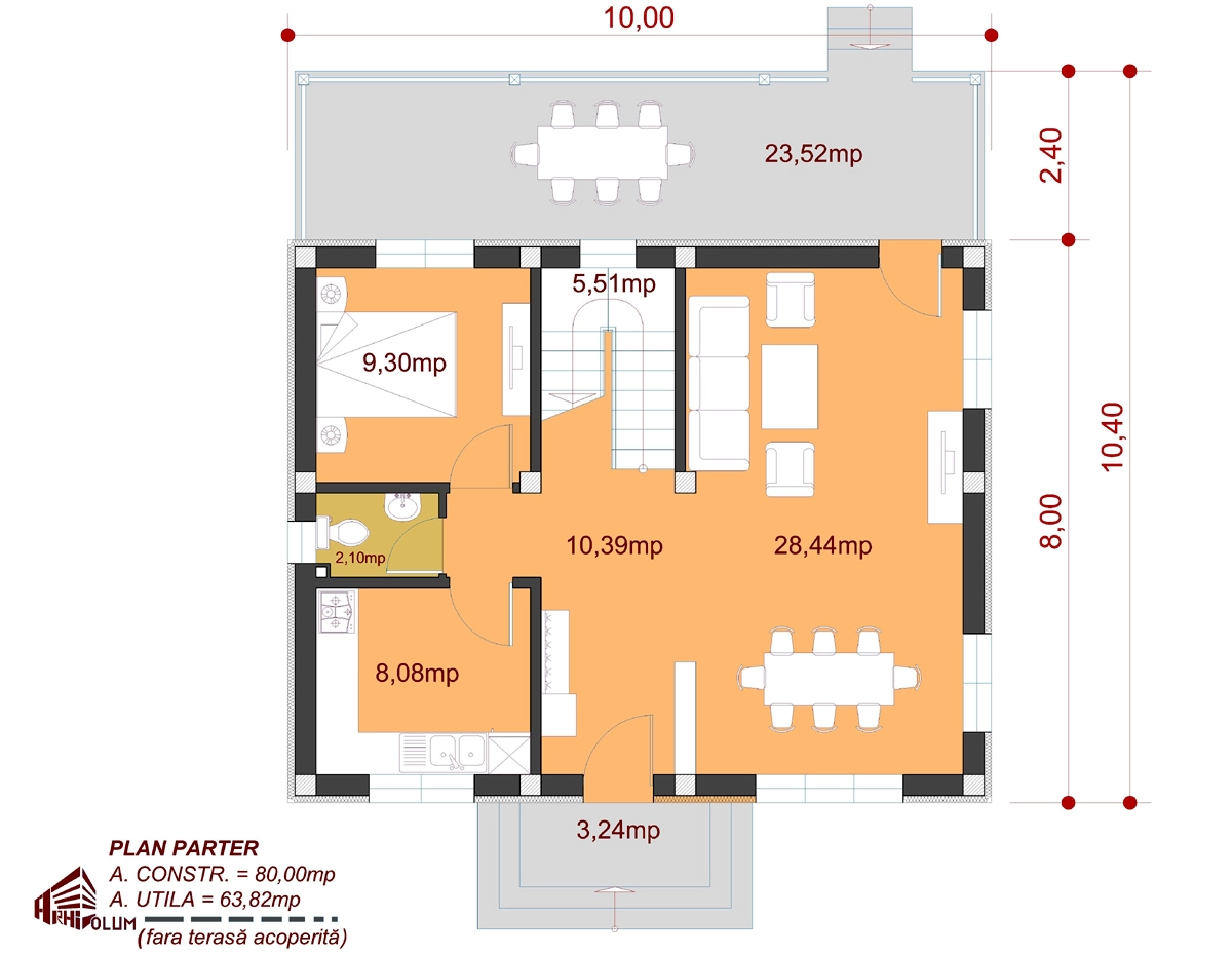 Proiect LOCUINTA "CATALIN"